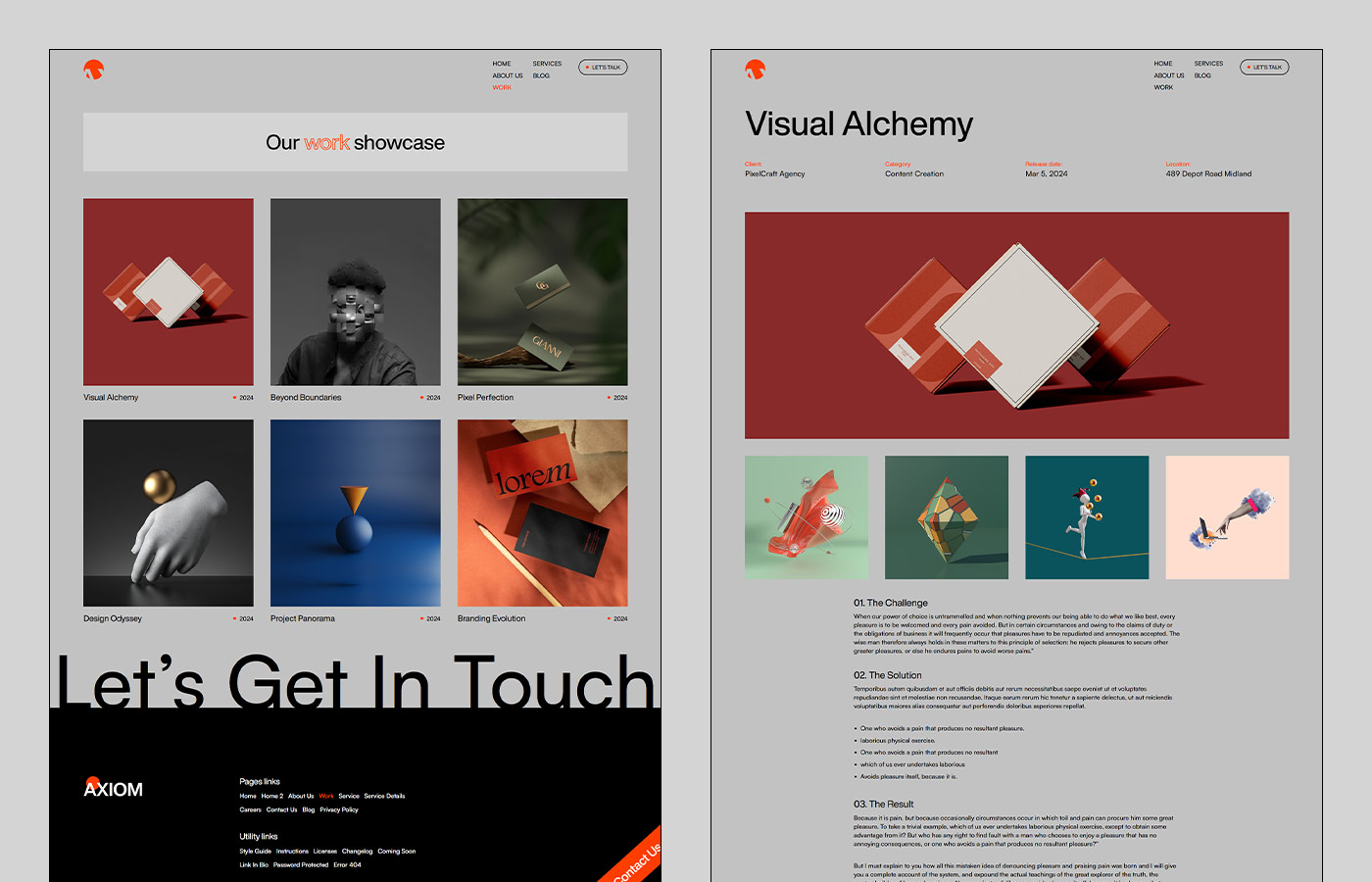 Axiom - Agency HTML5 Responsive Website Template