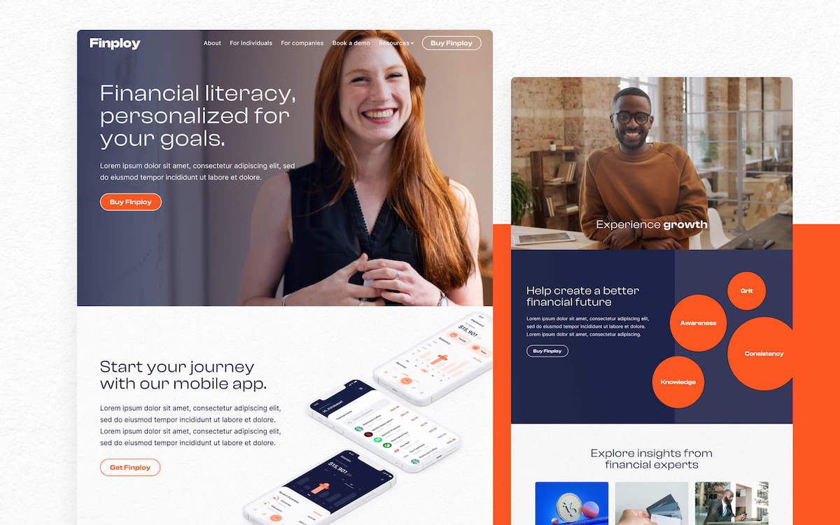 Finploy - Finance HTML5 Responsive Website Template
