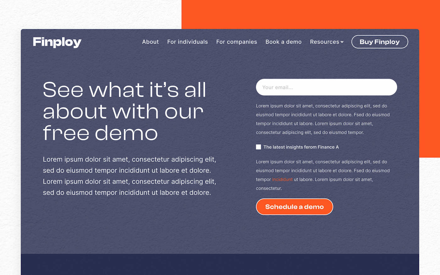 Finploy - Finance HTML5 Responsive Website Template