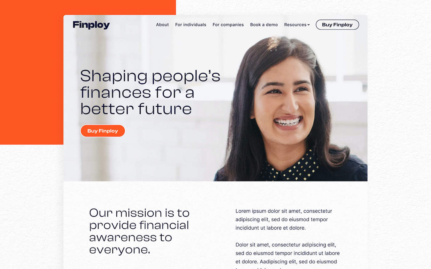 Finploy - Finance HTML5 Responsive Website Template