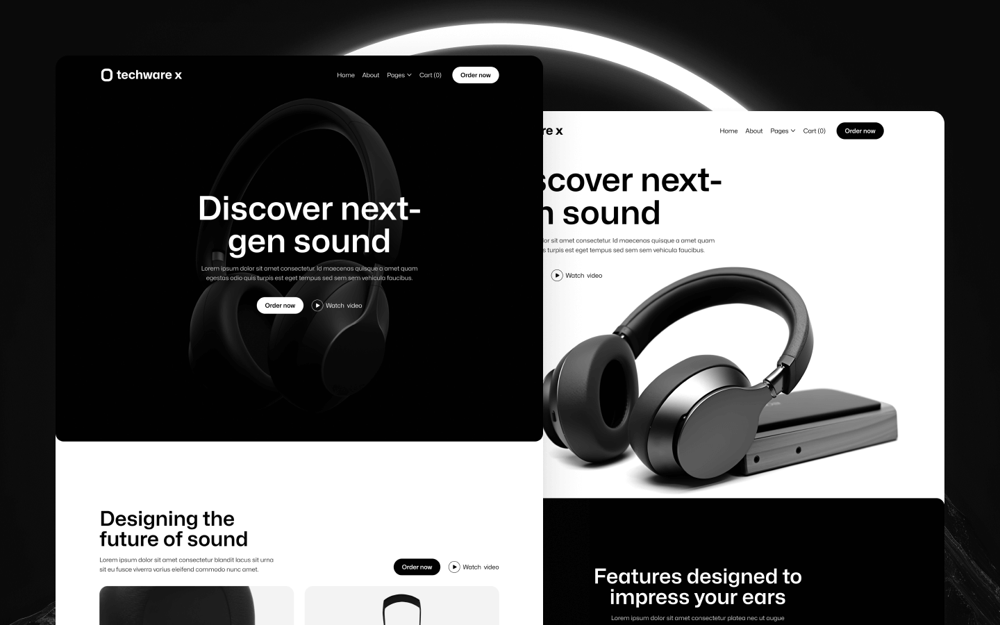 Techware X - Technology HTML5 Responsive Website Template