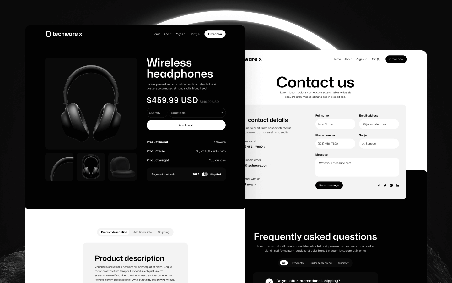 Techware X - Technology HTML5 Responsive Website Template