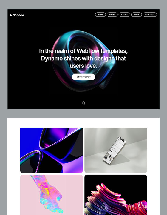 Dynamo - Agency HTML5 Responsive Website Template
