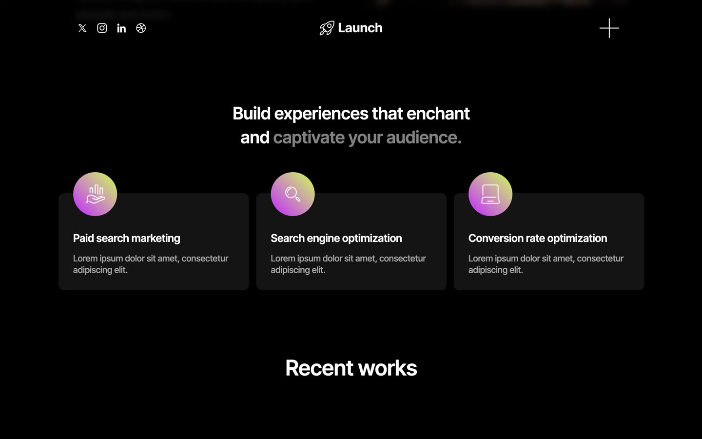 Launchy - Agency HTML5 Responsive Website Template