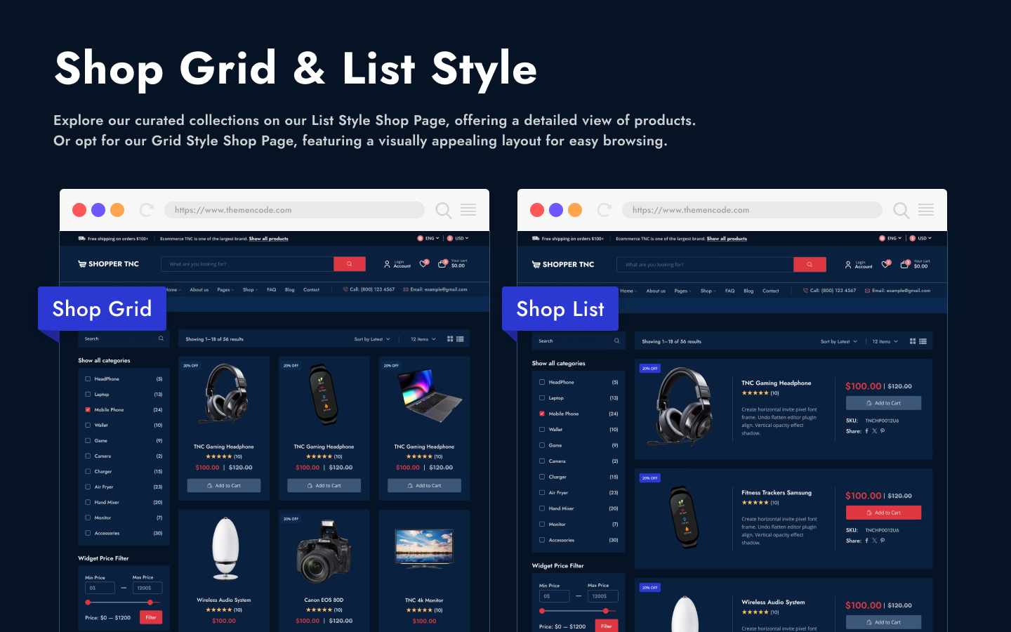 Shopper TNC - Shop HTML5 Responsive Website Template