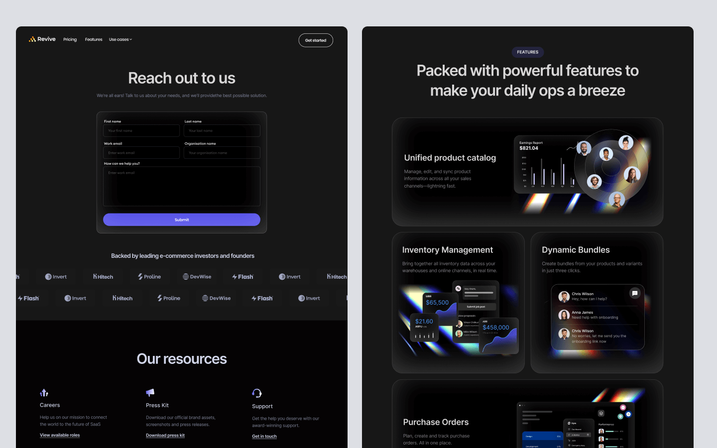Revive - Startup HTML5 Responsive Website Template