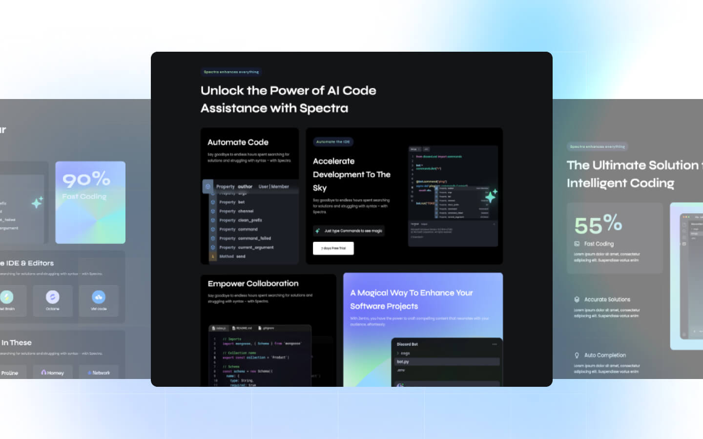 Spectra - SaaS HTML5 Responsive Website Template