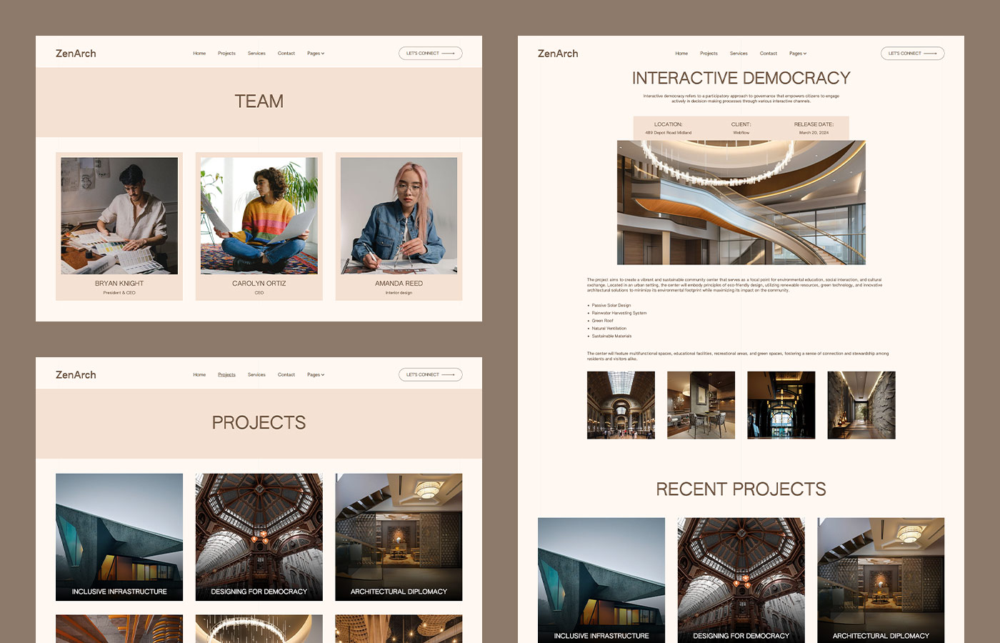 ZenArch - Architecture HTML5 Responsive Website Template