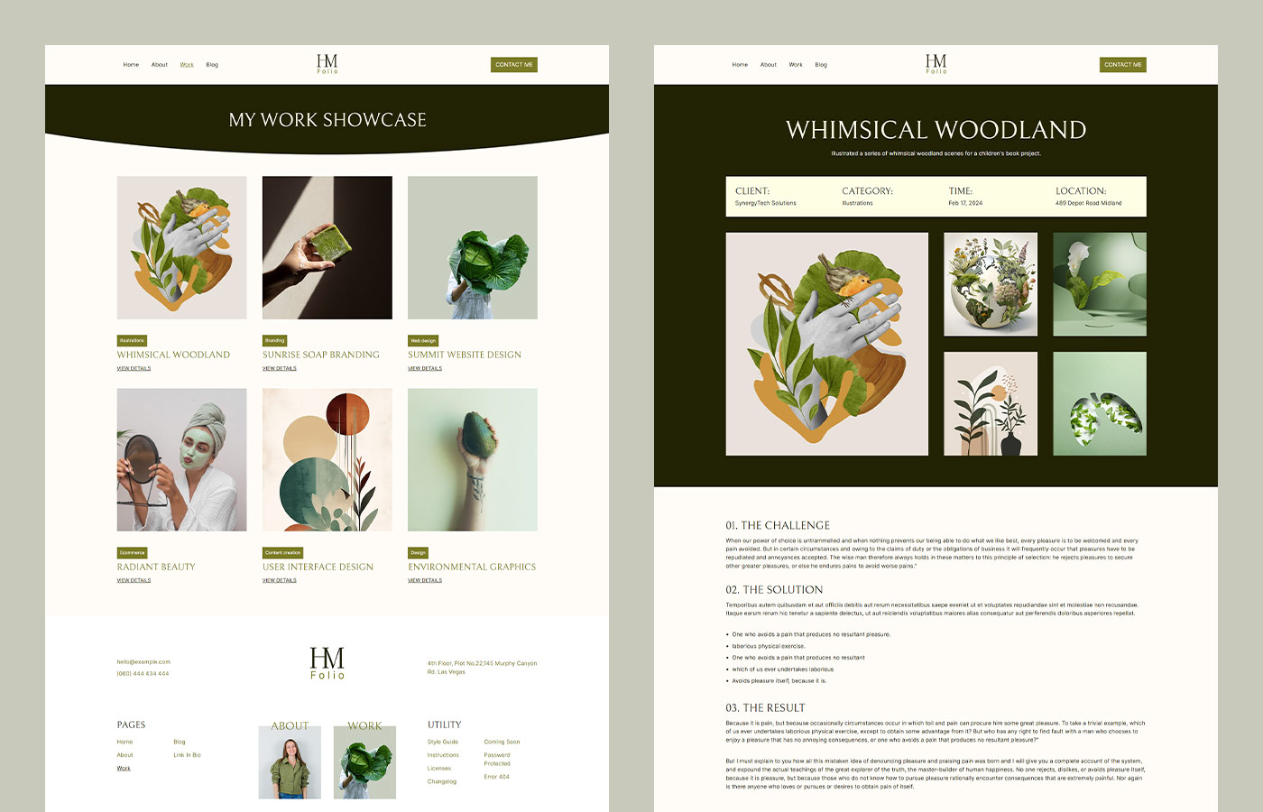 HMfolio - Personal HTML5 Responsive Website Template
