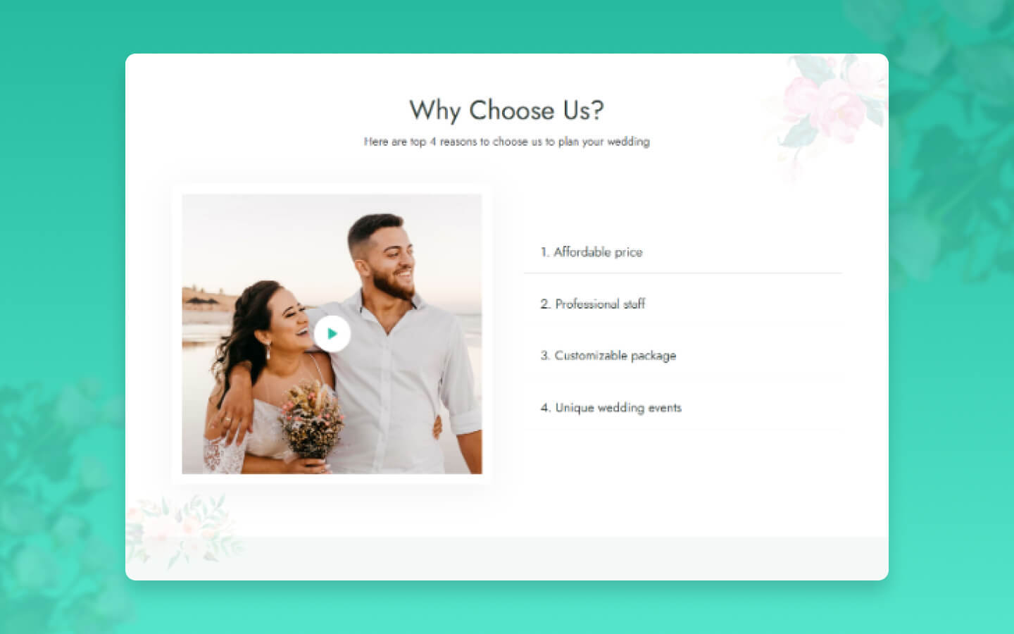 WedPlan - Event HTML5 Responsive Website Template