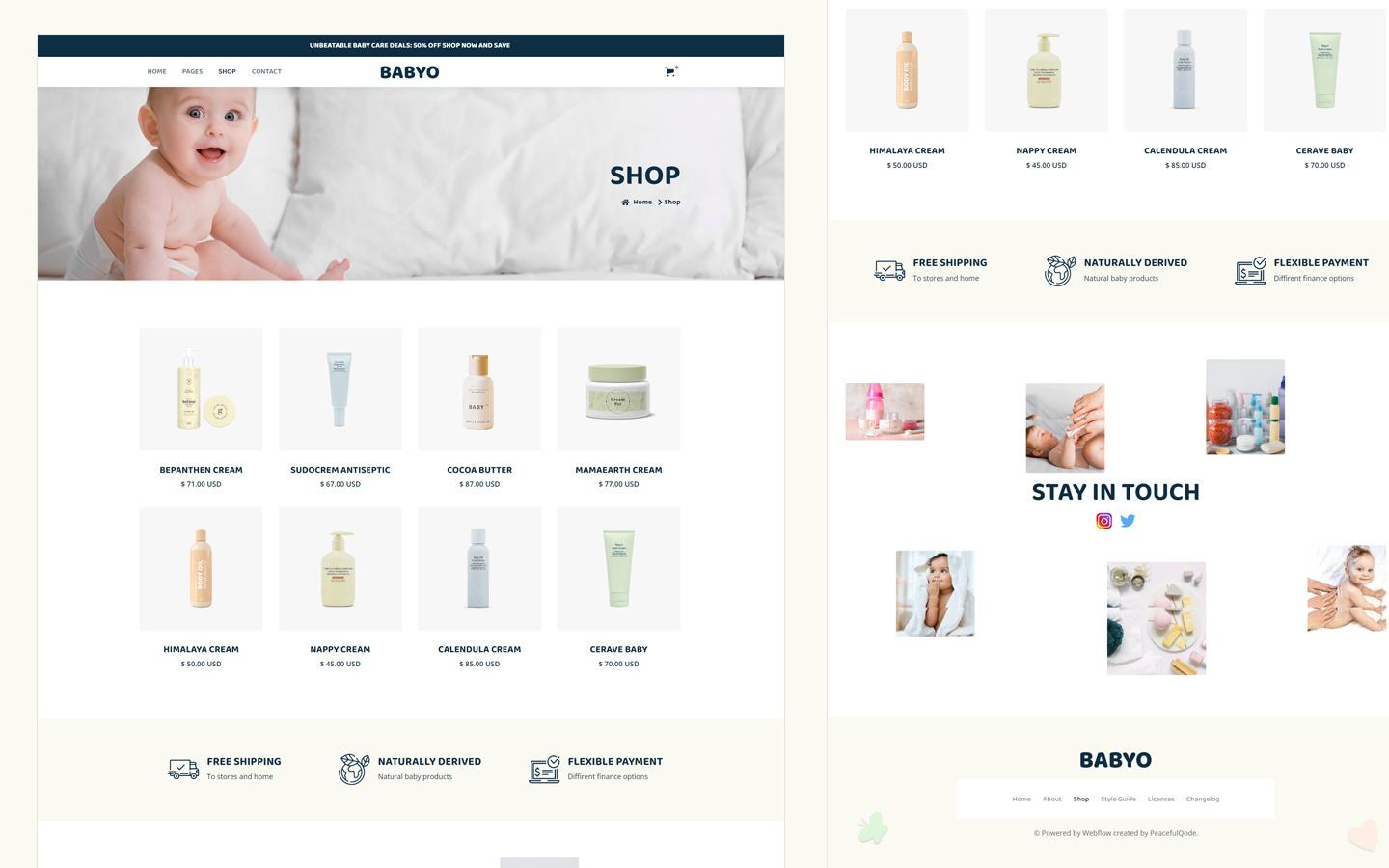 Babyo - Kids HTML5 Responsive Website Template