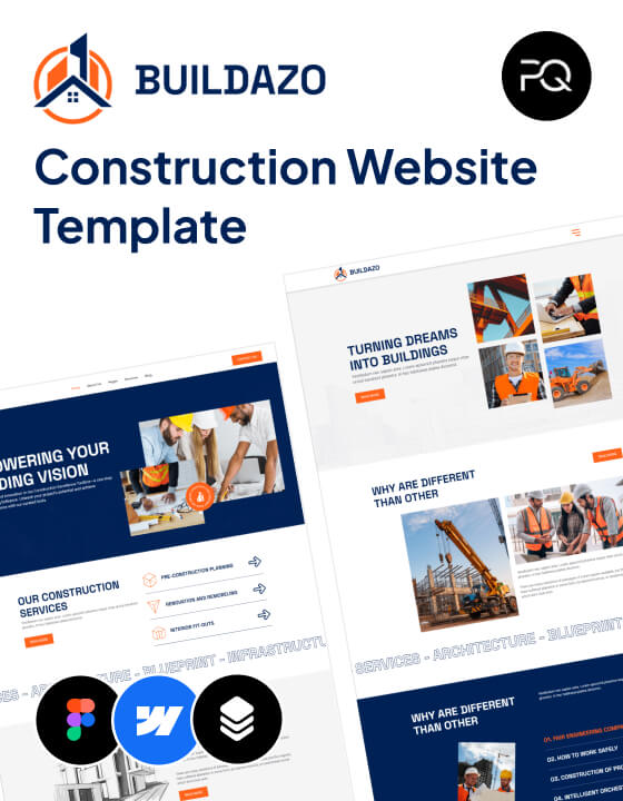 Buildazo - Construction HTML5 Responsive Website Template
