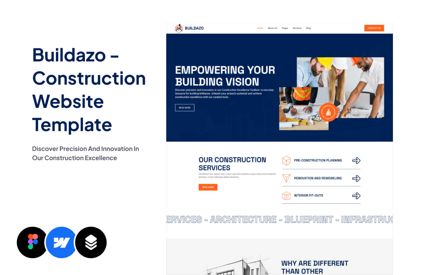 Buildazo - Construction HTML5 Responsive Website Template