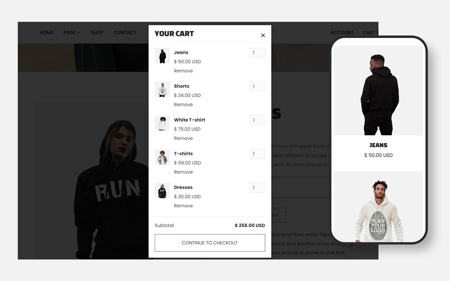 Fabrio - Fashion HTML5 Responsive Website Template