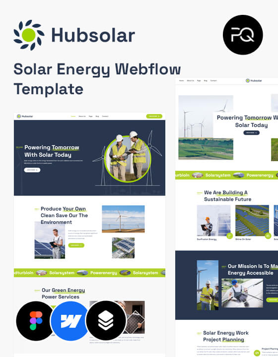 Hubsolar - Technology HTML5 Responsive Website Template