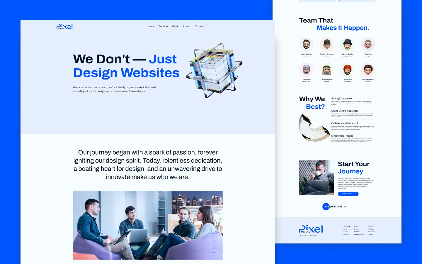 Pixel-peak - Agency HTML5 Responsive Website Template