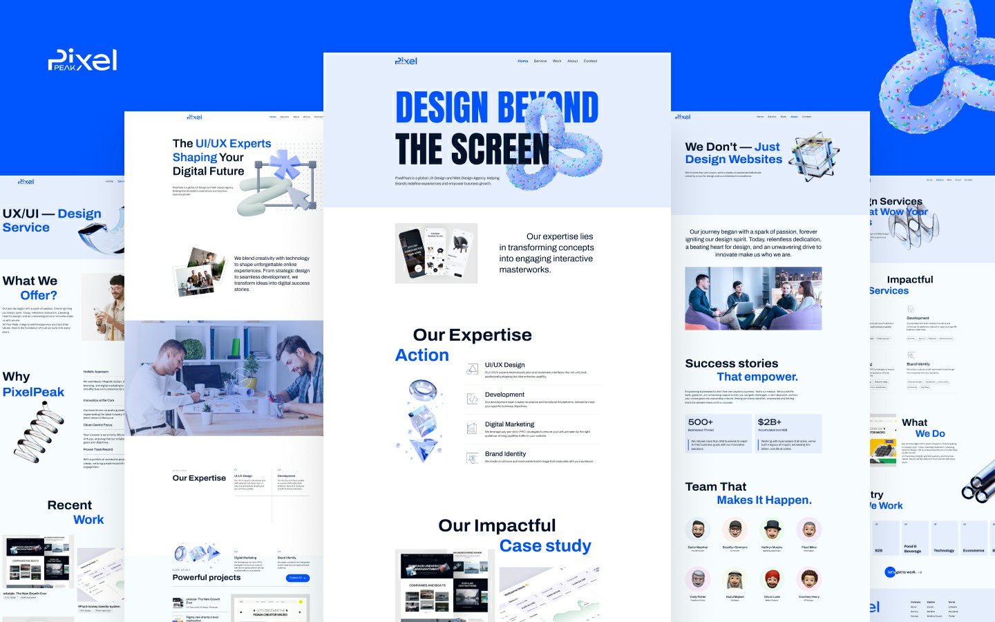 Pixel-peak - Agency HTML5 Responsive Website Template