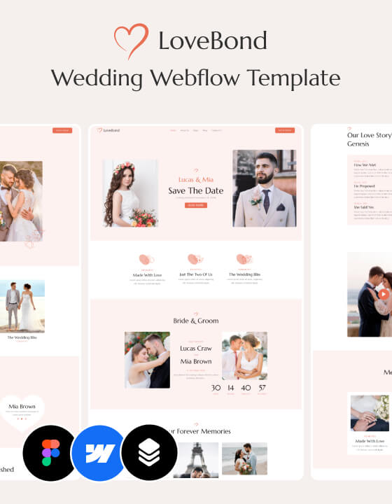lovebond - Wedding HTML5 Responsive Website Template