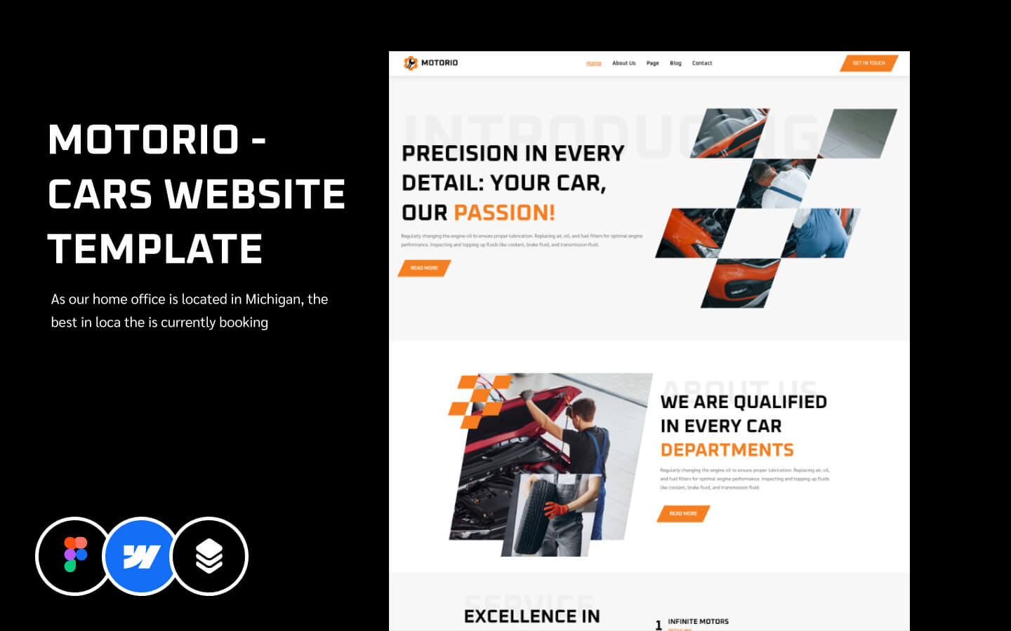Motorio - Cars HTML5 Responsive Website Template