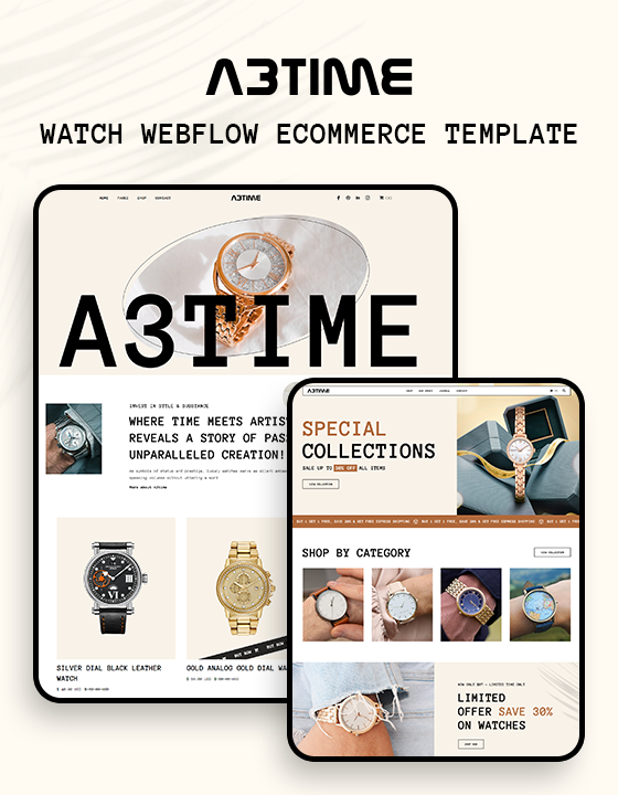 Ecommerce website templates | Webflow