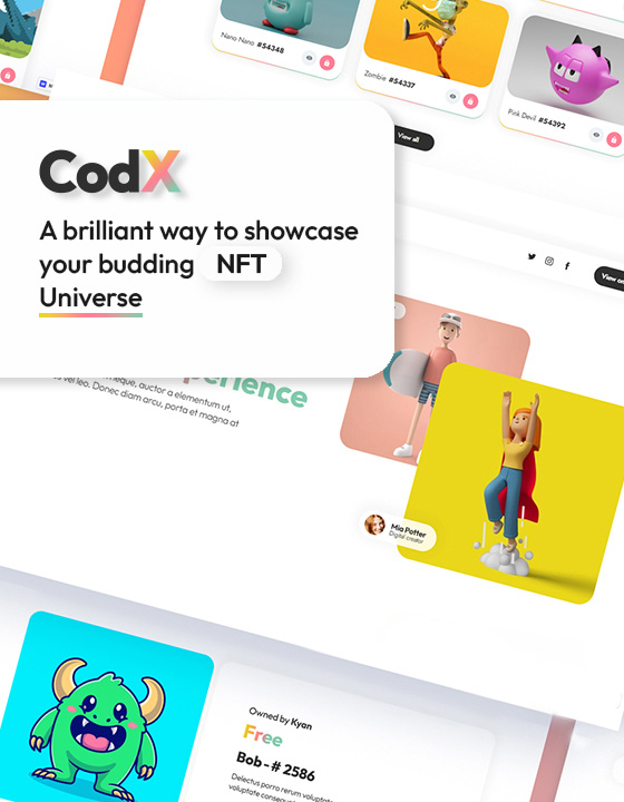 Codx - Portfolio HTML5 Responsive Website Template