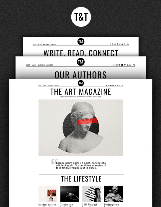 T&T - Blog HTML5 Responsive Website Template