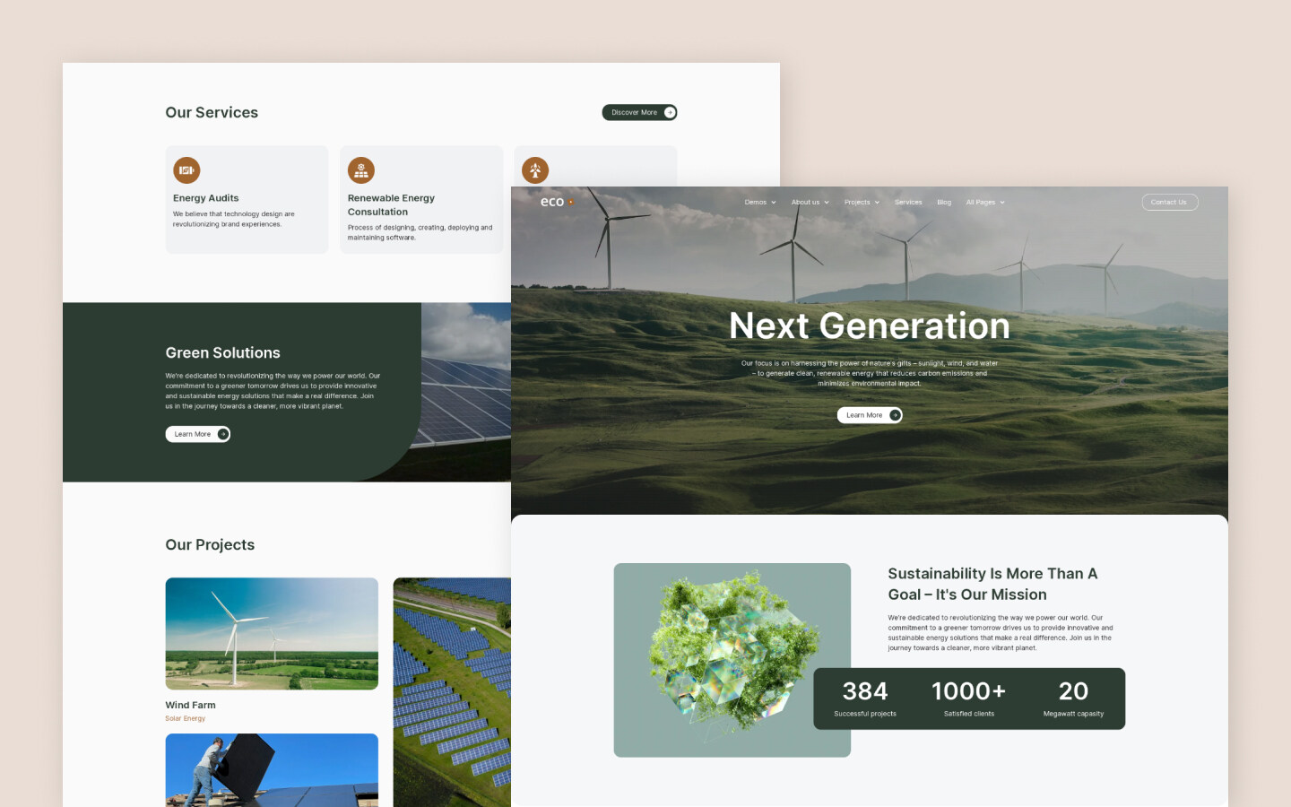 Eco Lite - Small Business HTML5 Responsive Website Template