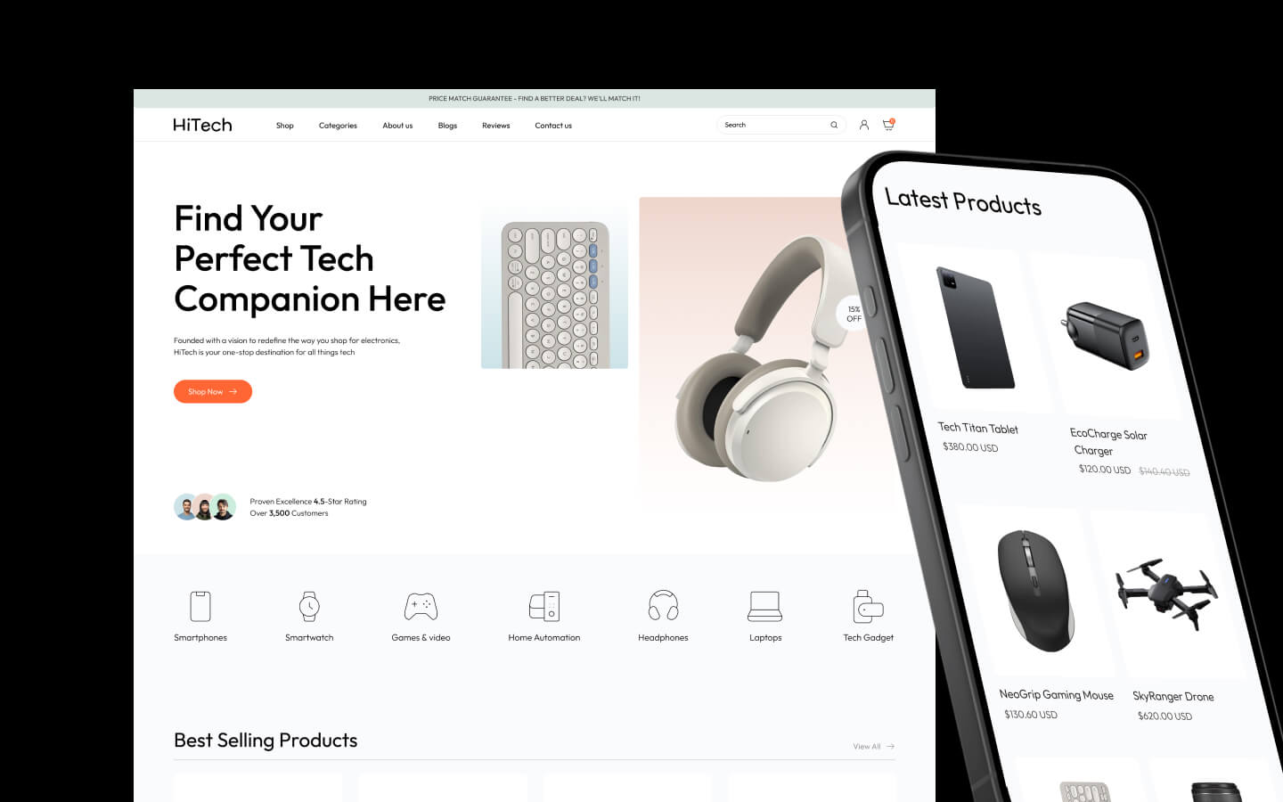 HiTech - Shop HTML5 Responsive Website Template