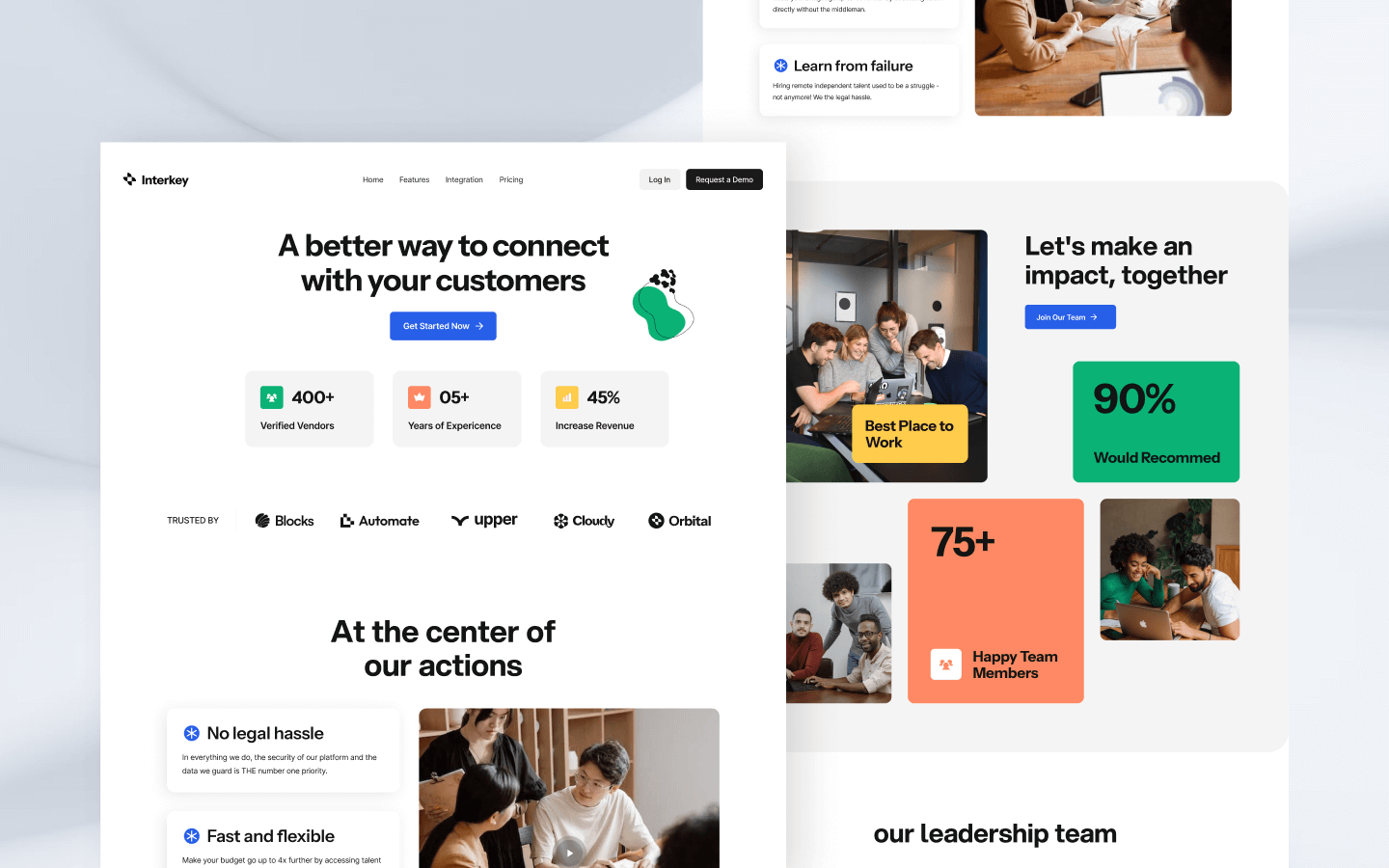 Interkey - Startup HTML5 Responsive Website Template