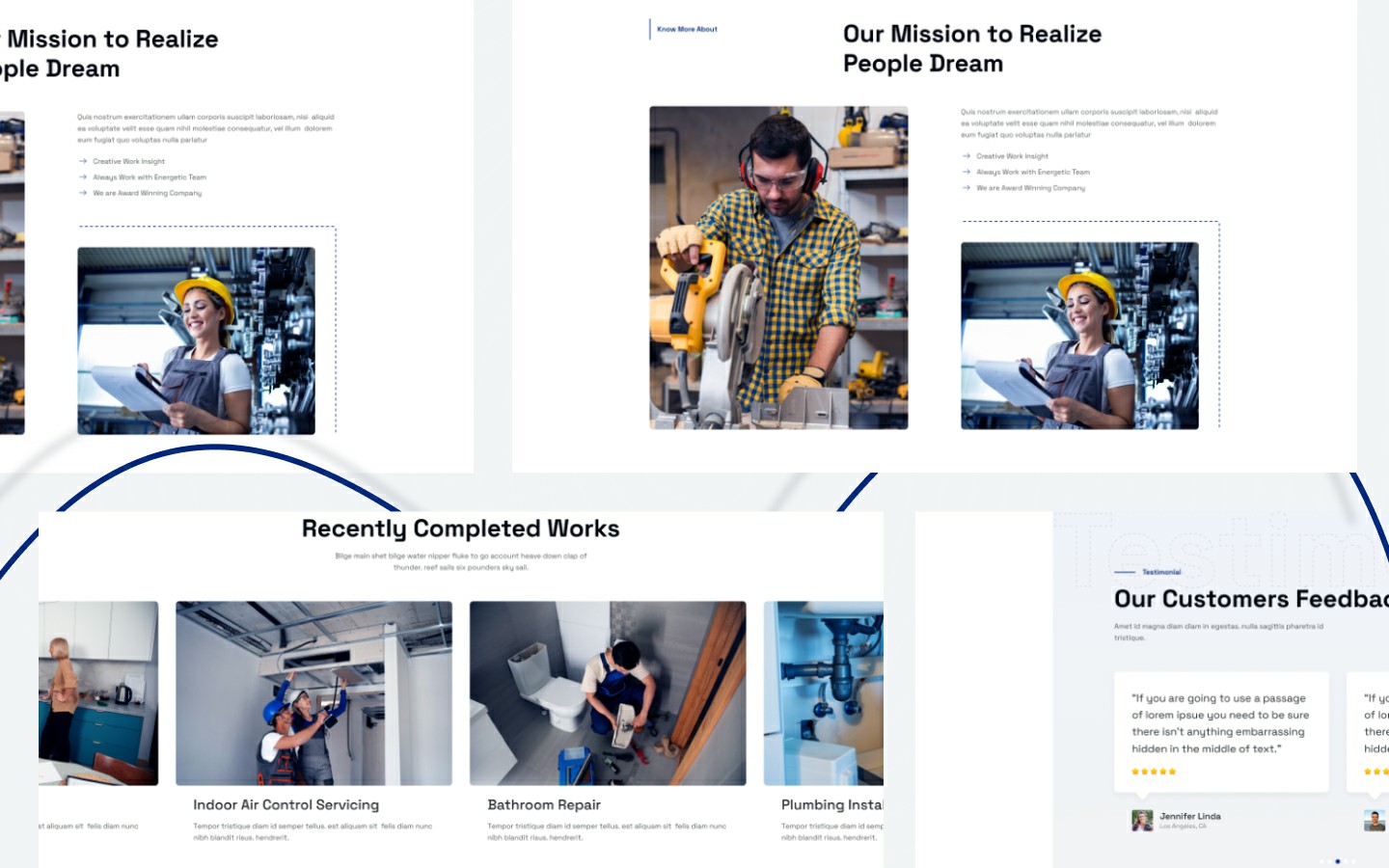 HandymanX - Small Business HTML5 Responsive Website Template