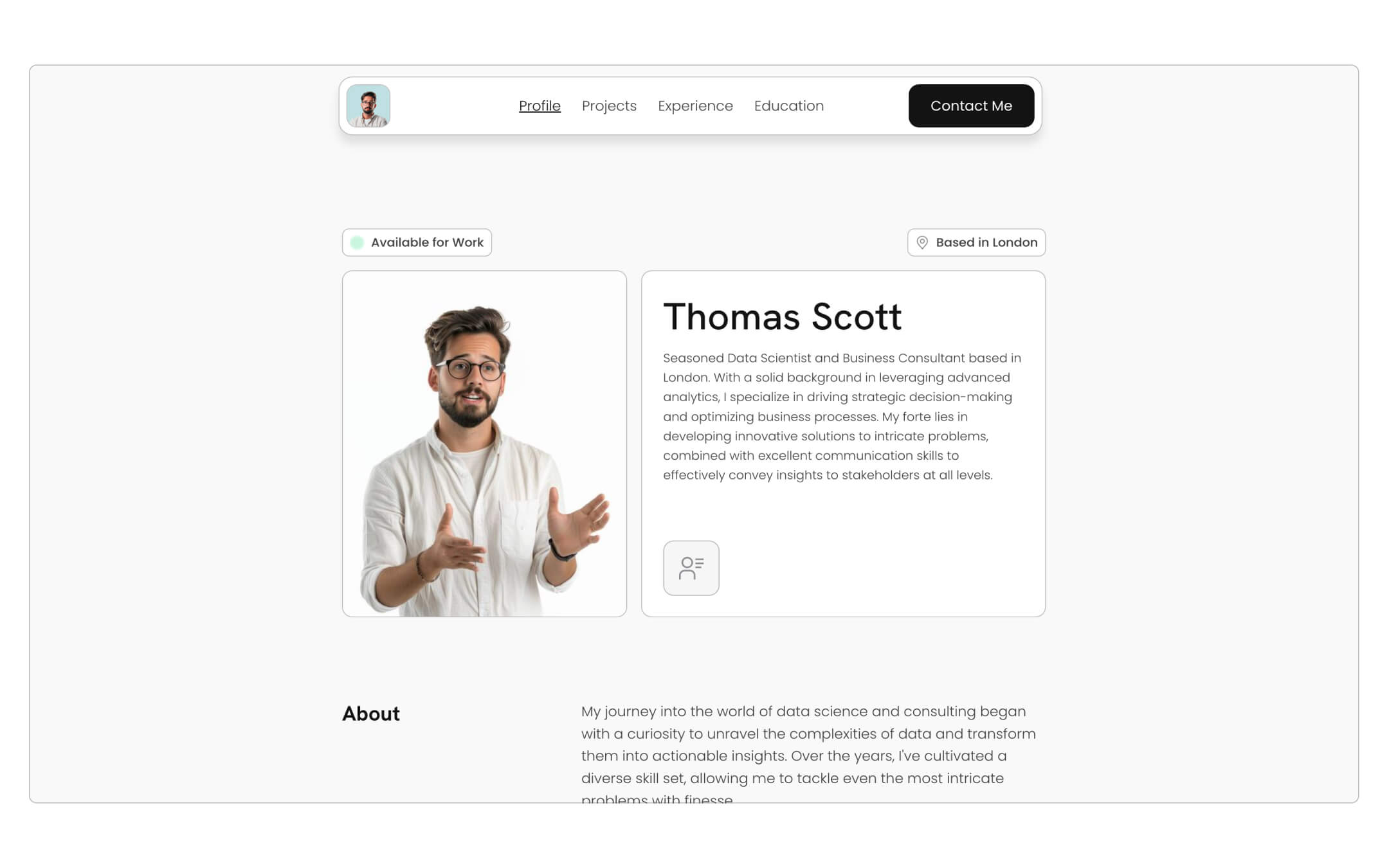 Resume Canvas - Resume HTML5 Responsive Website Template