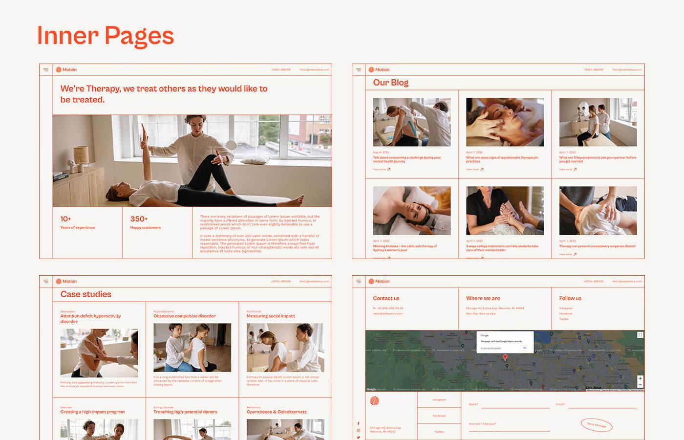 Motion - Therapy HTML5 Responsive Website Template
