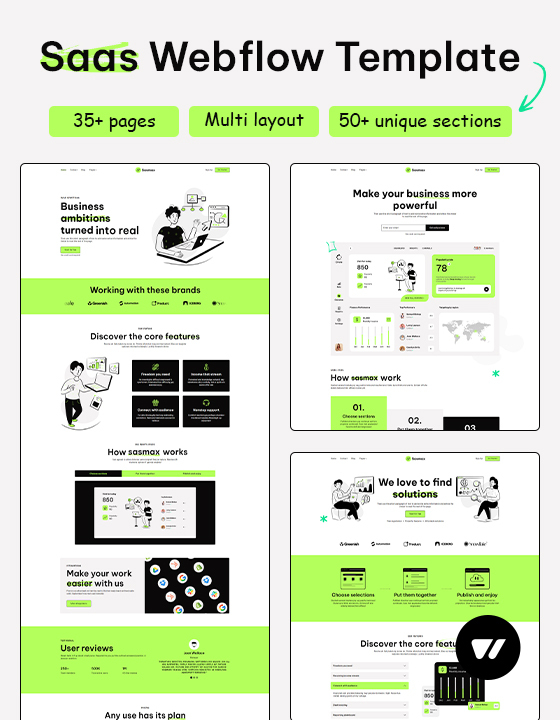 Sasmax - SaaS HTML5 Responsive Website Template
