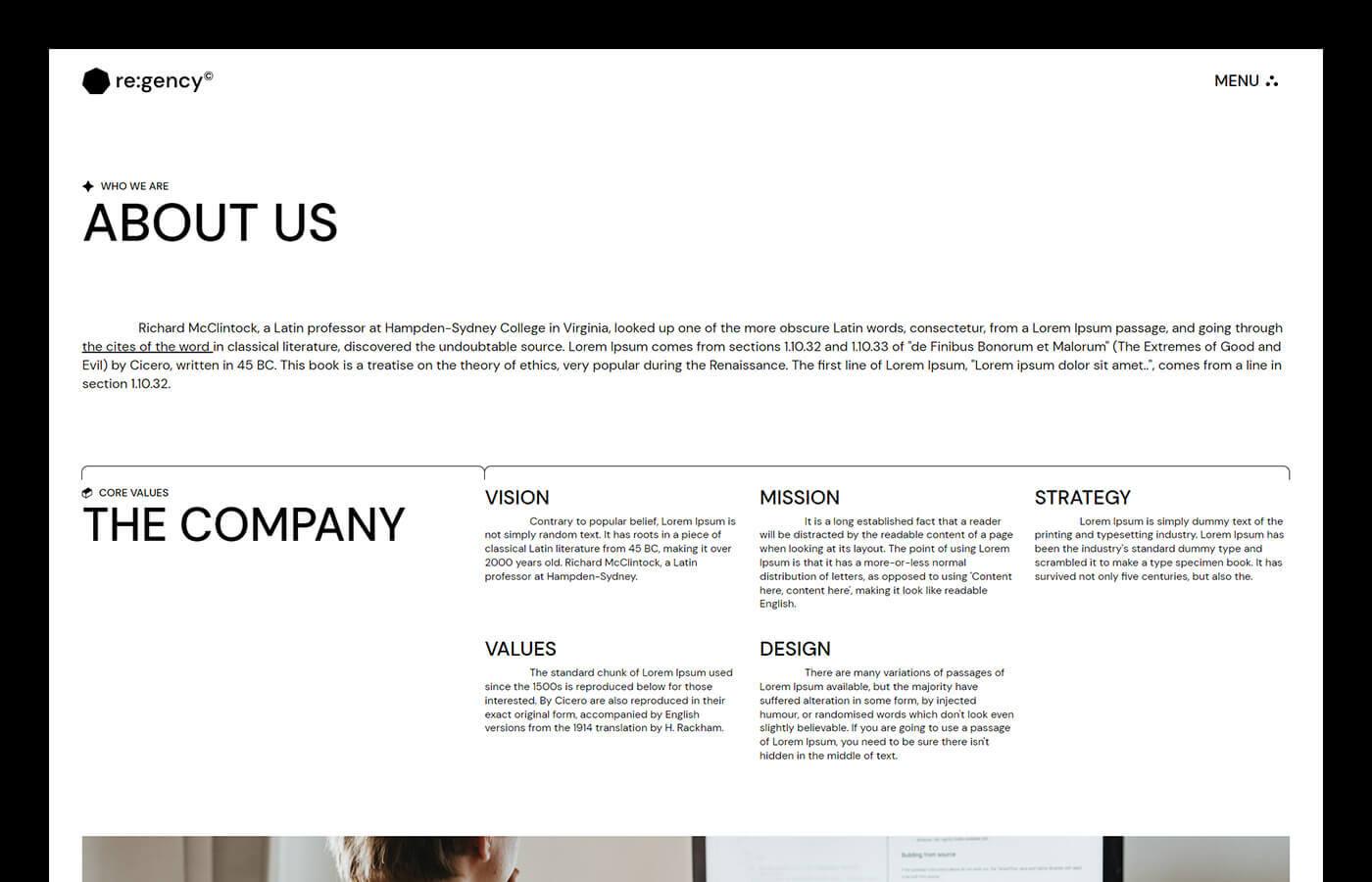 Regency - Agency HTML5 Responsive Website Template