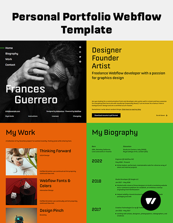 Presume - Personal HTML5 Responsive Website Template
