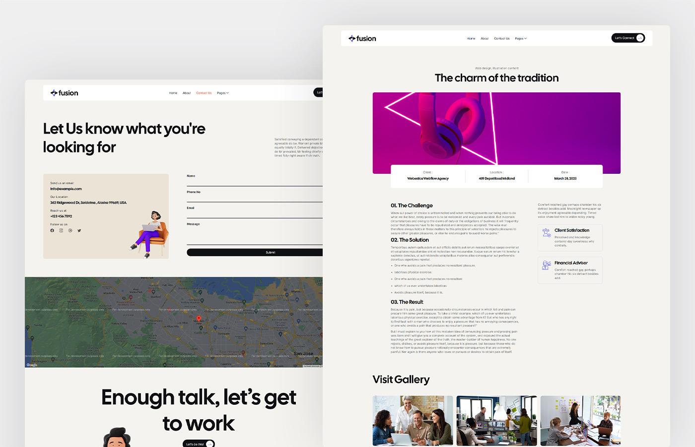 Fusion - Agency HTML5 Responsive Website Template