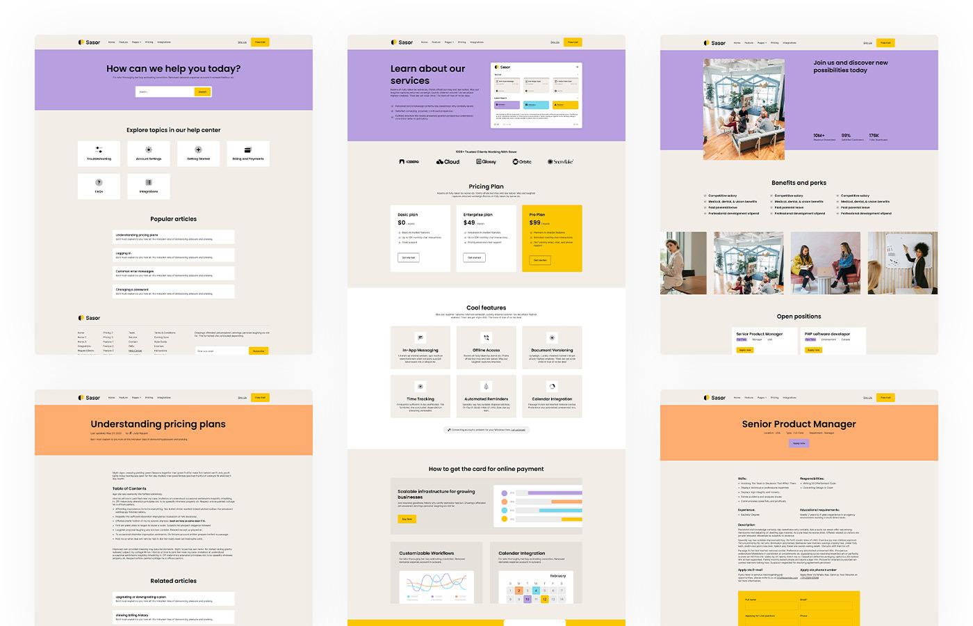 Sasor - SaaS HTML5 Responsive Website Template