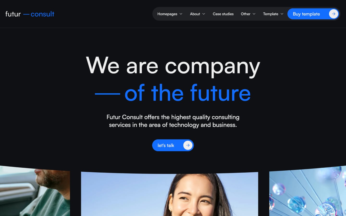 Futur Consult - Consulting HTML5 Responsive Website Template