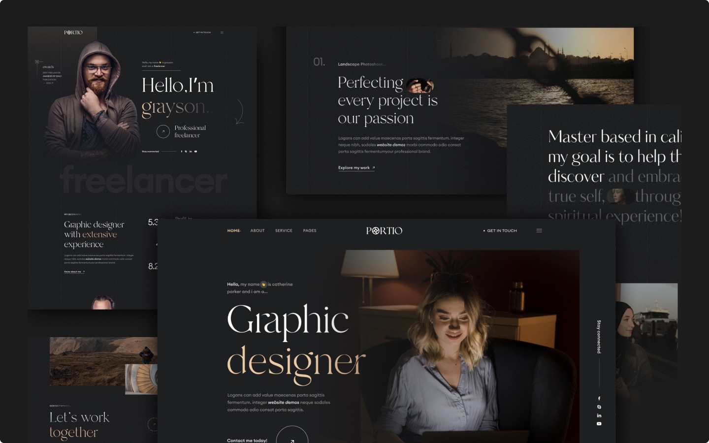 Portio - Portfolio HTML5 Responsive Website Template