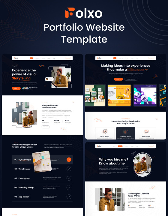 Folxo - Portfolio HTML5 Responsive Website Template