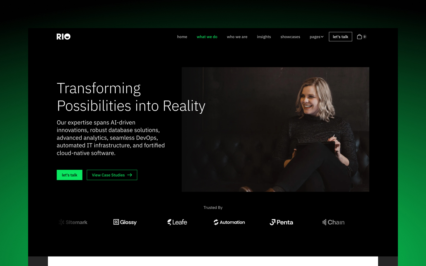 Rio - Consulting HTML5 Responsive Website Template