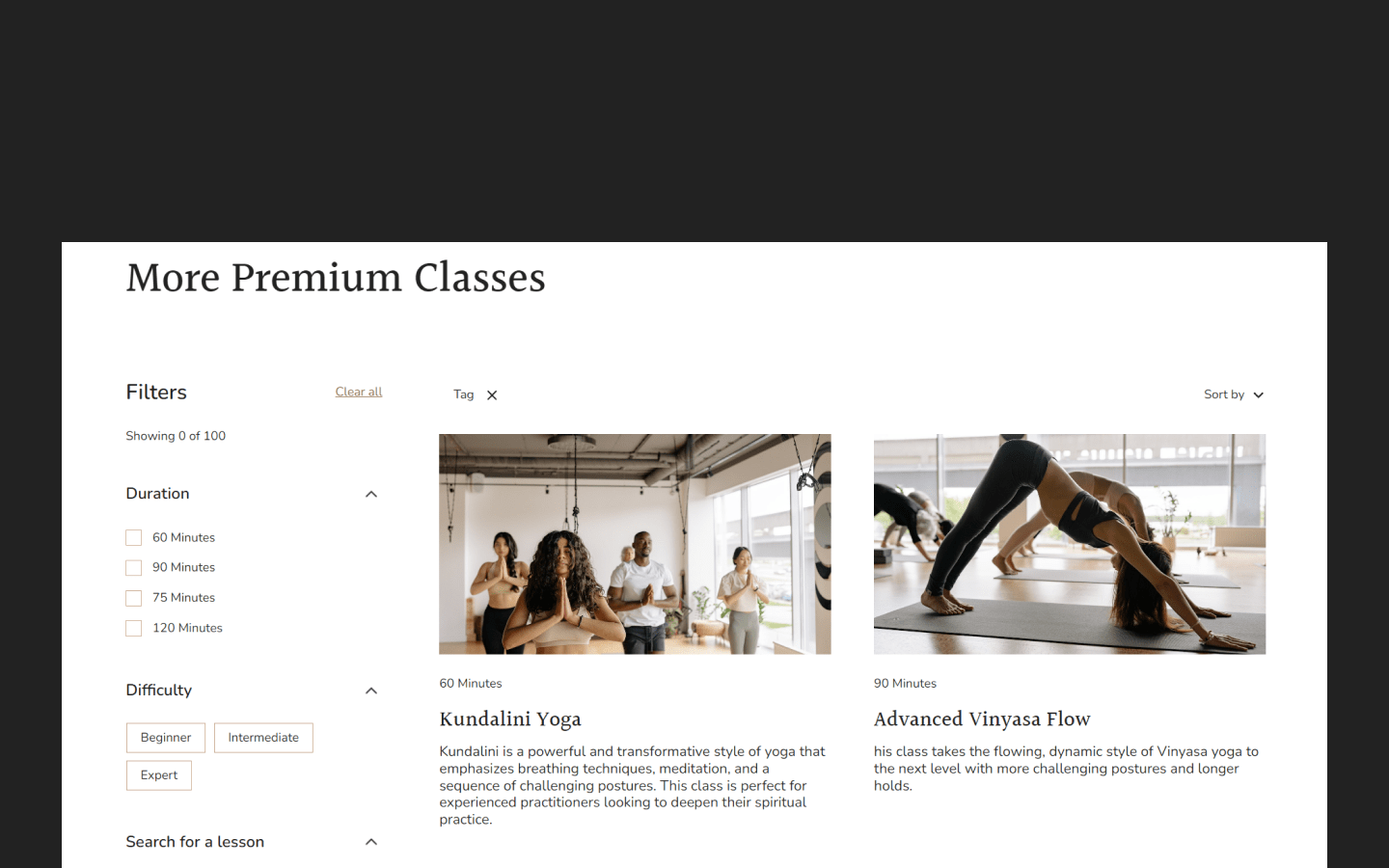 Soul Asana - Fitness HTML5 Responsive Website Template