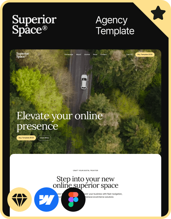 Superior Space by BYQ Studio | Muzli Creative Store