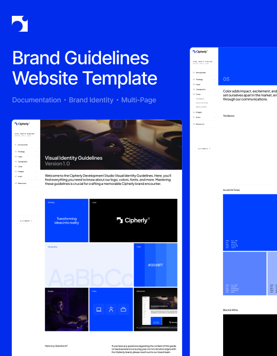 Cipherly by NutsDev | Muzli Creative Store