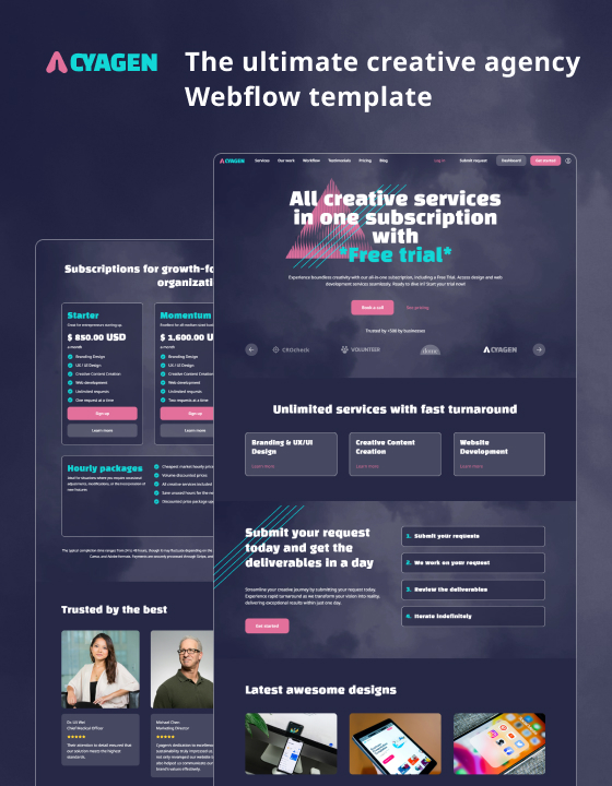 Cyagen by Suton Studio | Muzli Creative Store
