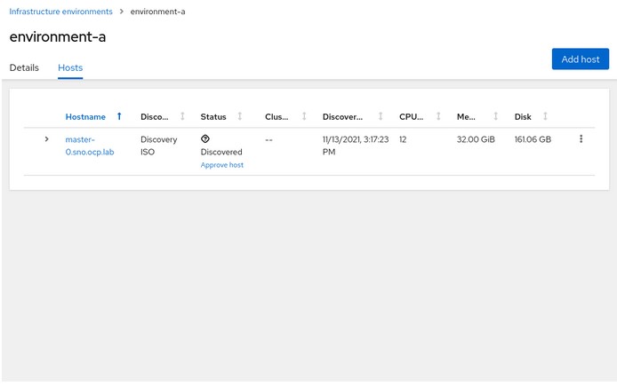 Deploying Single Node Bare metal OpenShift using Advanced Cluster ...