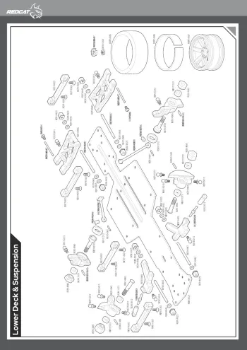Redcat RDS Exploded View