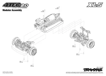 Traxxas 4-Tec 2.0 Exploded View - Modular Assembly