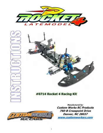 Custom Works Rocket 4 Manual