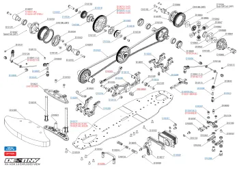 Destiny RX-10SR3.0 Exploded View